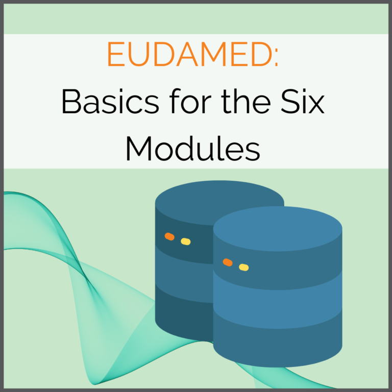 Basics of the EUDAMED modules - What do I need to know?