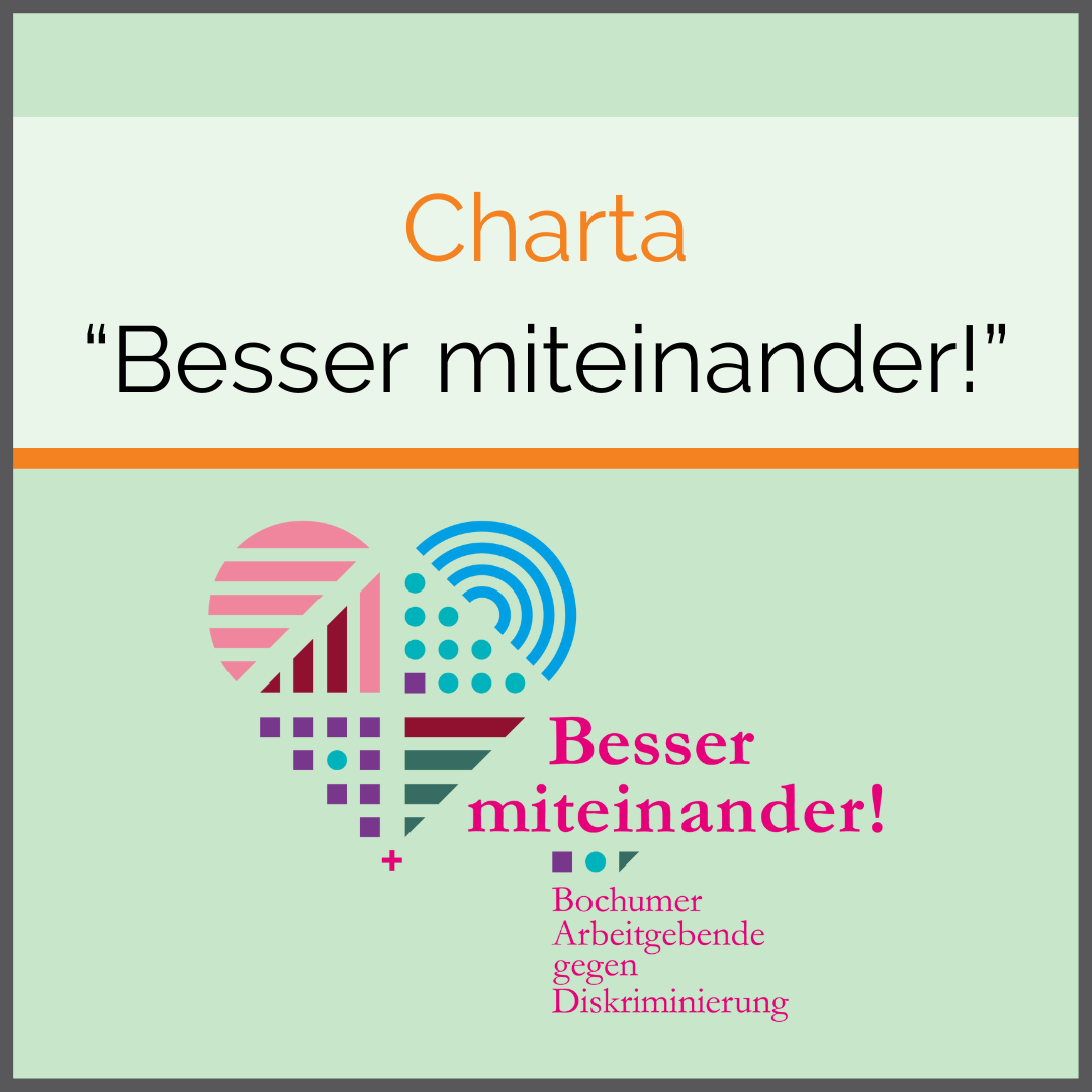 We are part of the “Besser miteinander!” campaign against ...